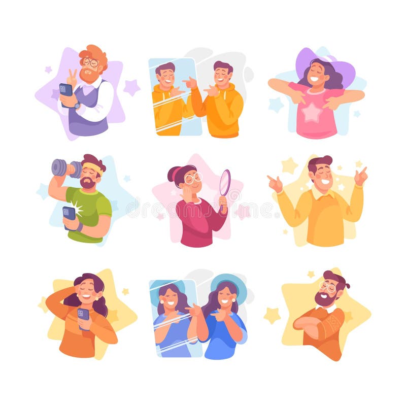 Egoistic Female Stock Illustrations – 108 Egoistic Female Stock ...