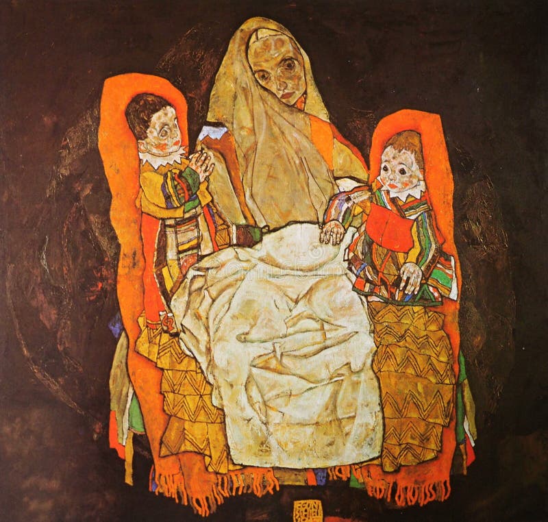 Egon Leo Adolf Ludwig Schiele Was an Austrian Expressionist Painter ...