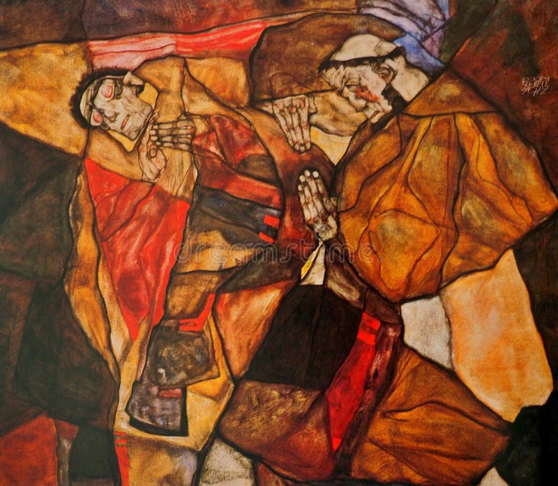 Egon Schiele Was an Austrian Expressionist Painter. Editorial Stock ...