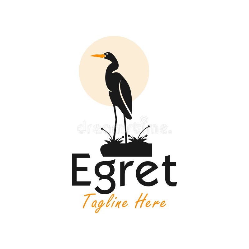 Egret Stock Illustrations – 3,752 Egret Stock Illustrations, Vectors ...
