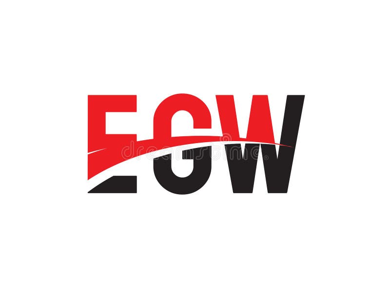 EGW Letter Initial Logo Design Vector Illustration Stock Vector ...