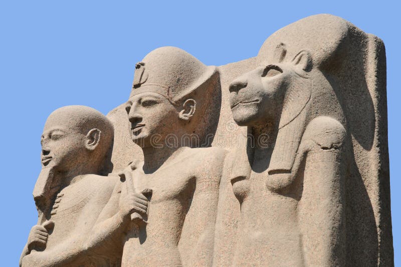 Egypt stock image. Image of figure, landmark, isolated - 12569499