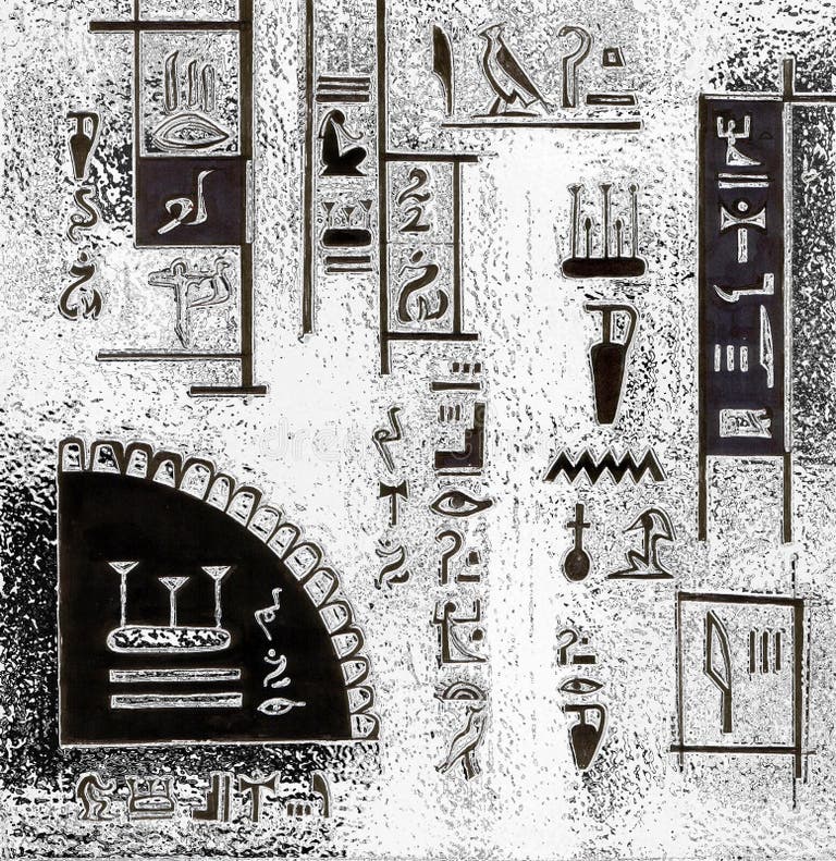 Hieroglyphics Graphic Stock Illustrations – 1,657 Hieroglyphics Graphic ...