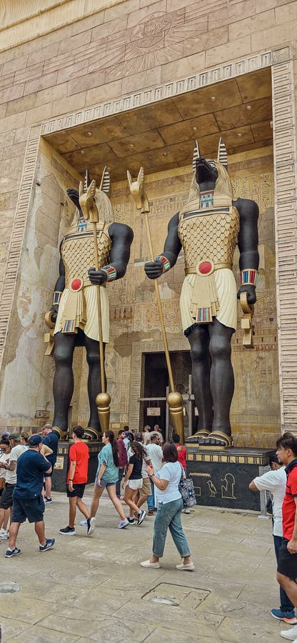 Egypt Area in the Universal Studio Singapore Editorial Image - Image of ...