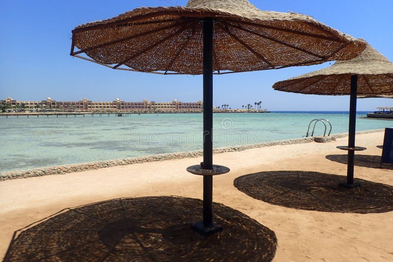 Egypt Beach in the Hurghada Stock Photo - Image of view, sunny: 340645878