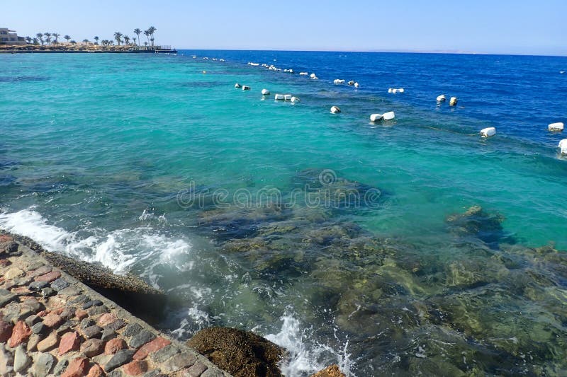 Egypt Beach in the Hurghada Stock Image - Image of hurghada, sand ...