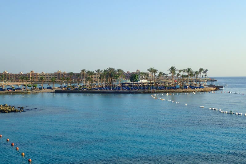 Egypt Beach in the Hurghada Stock Photo - Image of summer, tourism ...