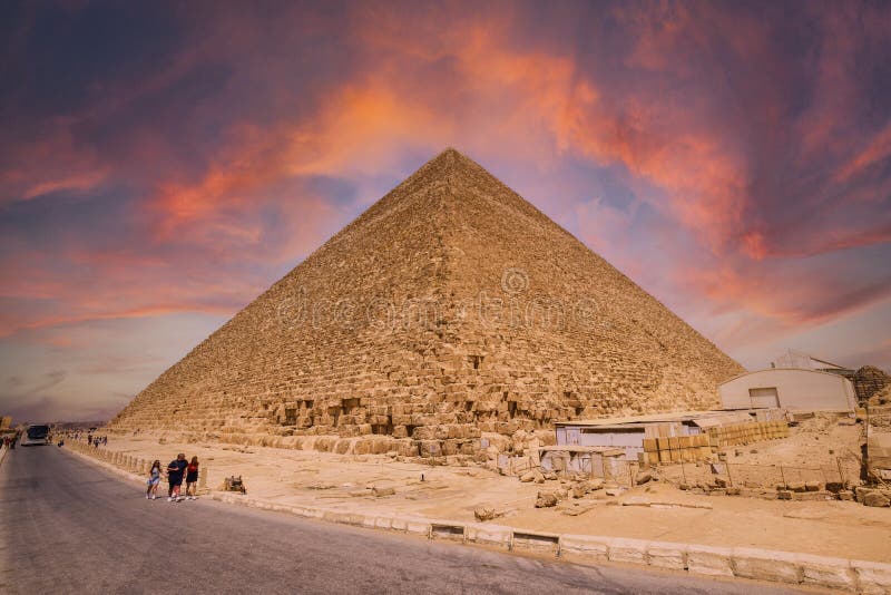 Egypt, Cairo - Giza. General View of Pyramids Editorial Photography ...
