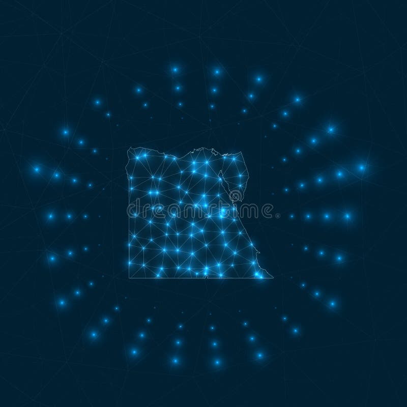 Digital Egypt logo. stock vector. Illustration of abstract - 179373086