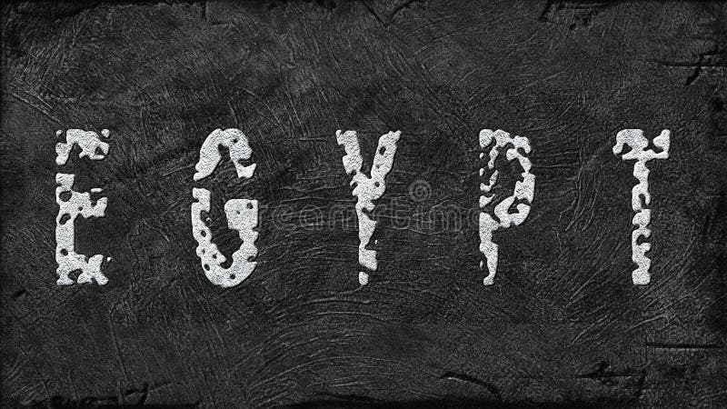 Egypt Lithium Extraction, Modern Mining Concept Stock Illustration ...