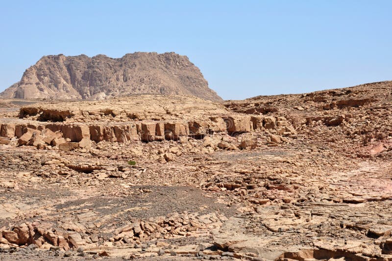 Egypt, the Mountains of the Sinai Desert Stock Photo - Image of ...