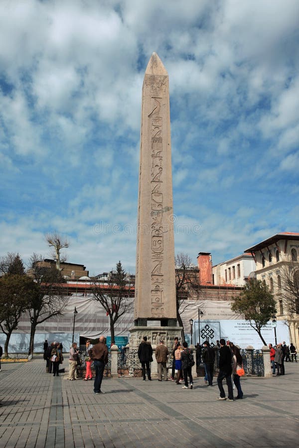 Egypt Column at Istanbul Turkey Editorial Image - Image of egypt ...