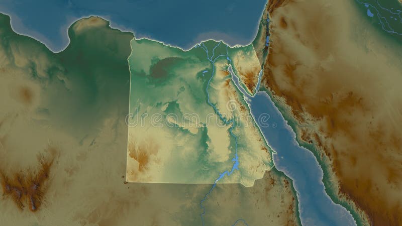 Egypt - Relief. Composition Stock Illustration - Illustration of ...