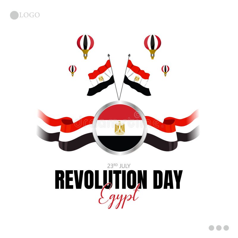 Egypt Revolution Day stock vector. Illustration of egyptday - 328208717