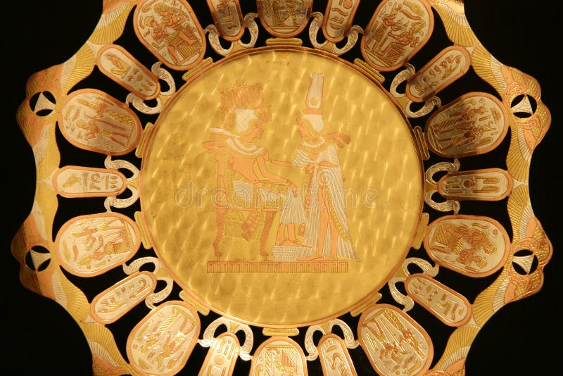 Egypt's Arts And Crafts Copper Plate Picture. Image: 6771706