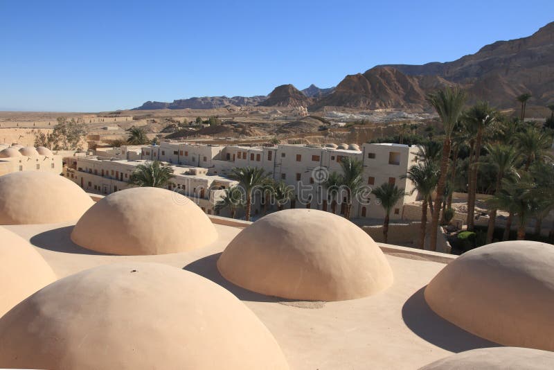 Coptic Monastery of St. Antony Stock Image - Image of cult ...