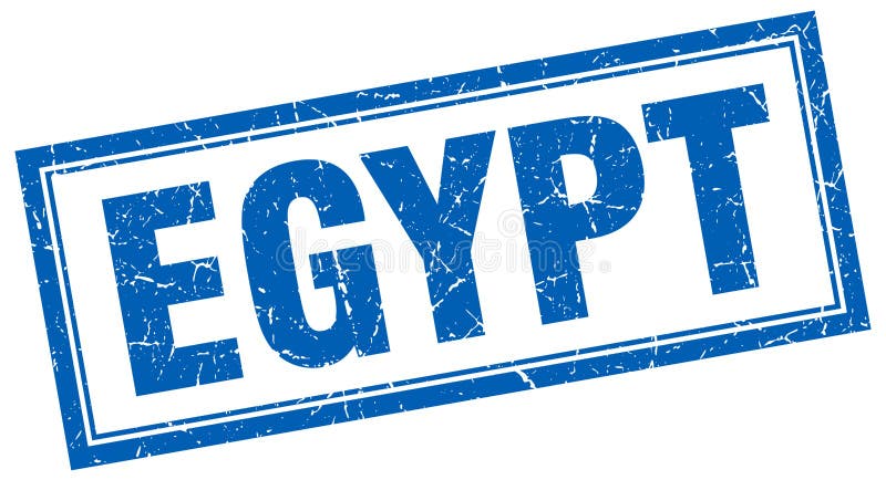 Egypt stamp stock vector. Illustration of vector, location - 124940317