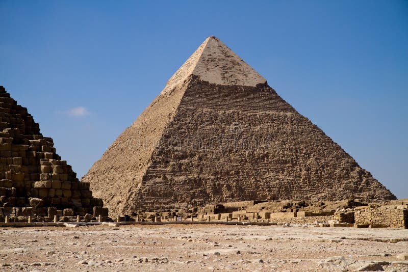 Egypten pyramider fotografering för bildbyråer. Bild av afrika - 101927309