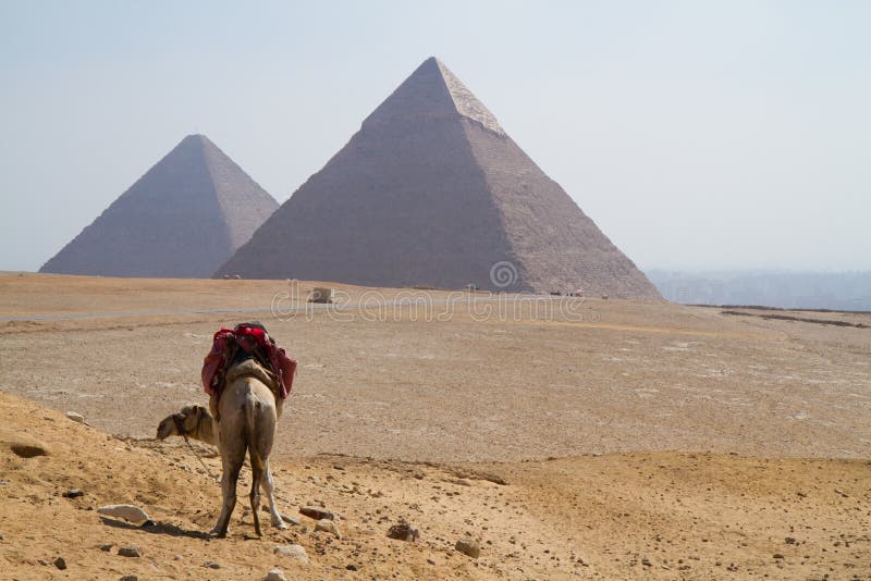 Egypten pyramider fotografering för bildbyråer. Bild av afrika - 101927309