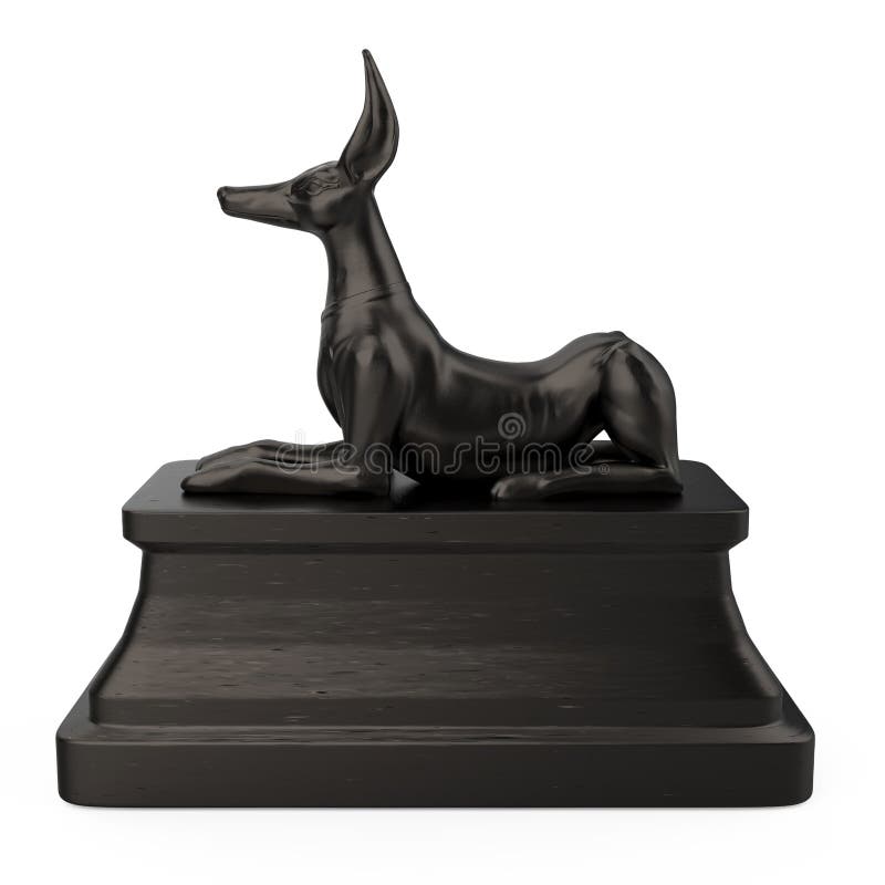 Figurine Egypt God Anubis Stock Illustrations – 145 Figurine Egypt God ...