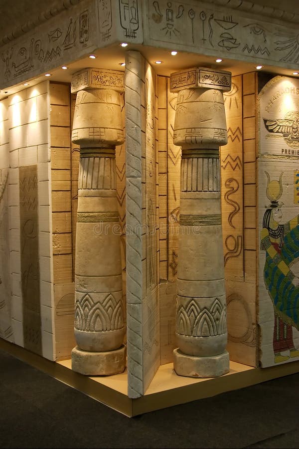 Egyptian Columns Interiors