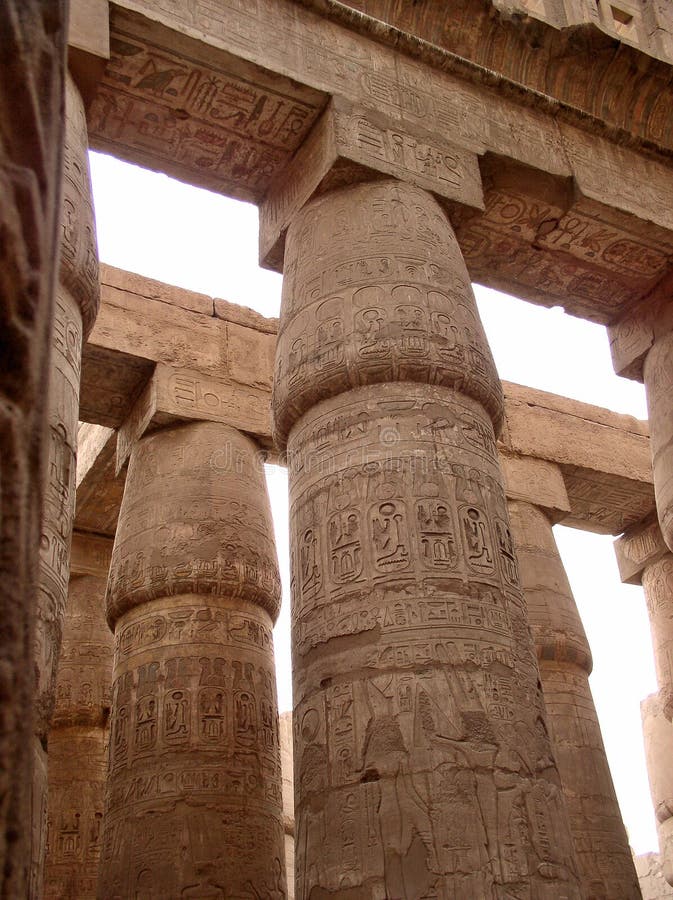 Egyptian Columns Picture. Image: 7828758