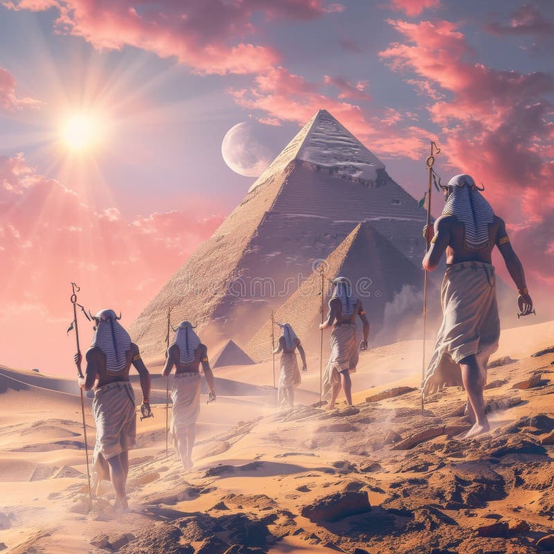 Gods Pyramids Stock Illustrations – 410 Gods Pyramids Stock ...