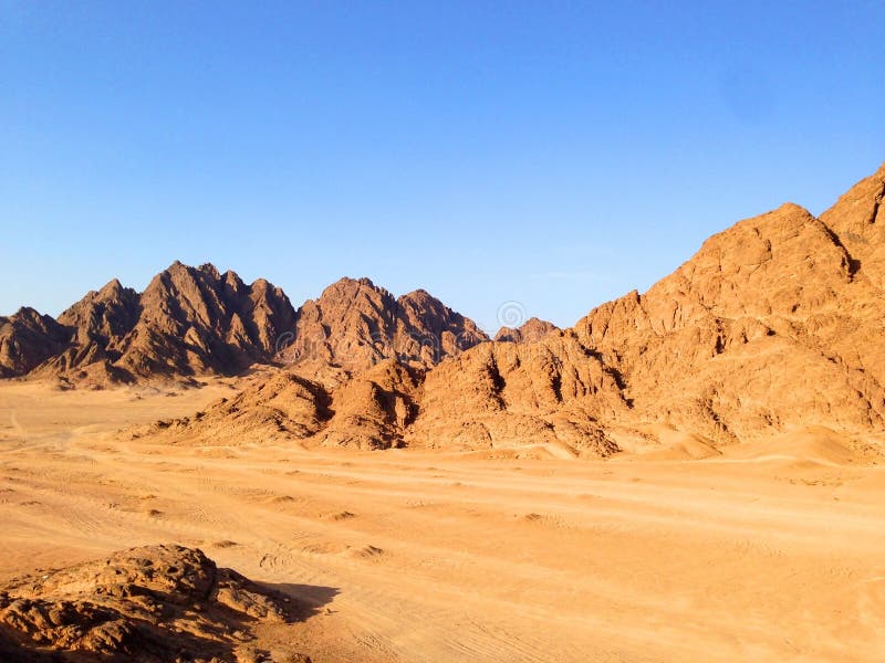Egyptian rocky desert stock photo. Image of nature, dreams - 12601028