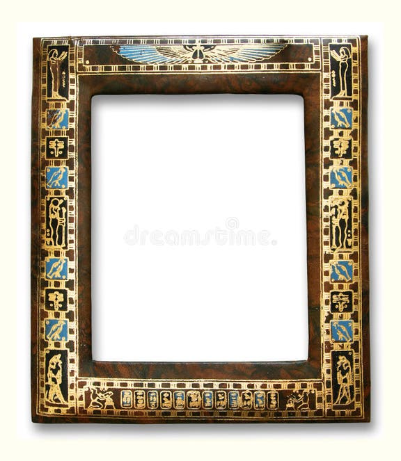 Egyptian frame stock photo. Image of showing, shape, culture - 3000130