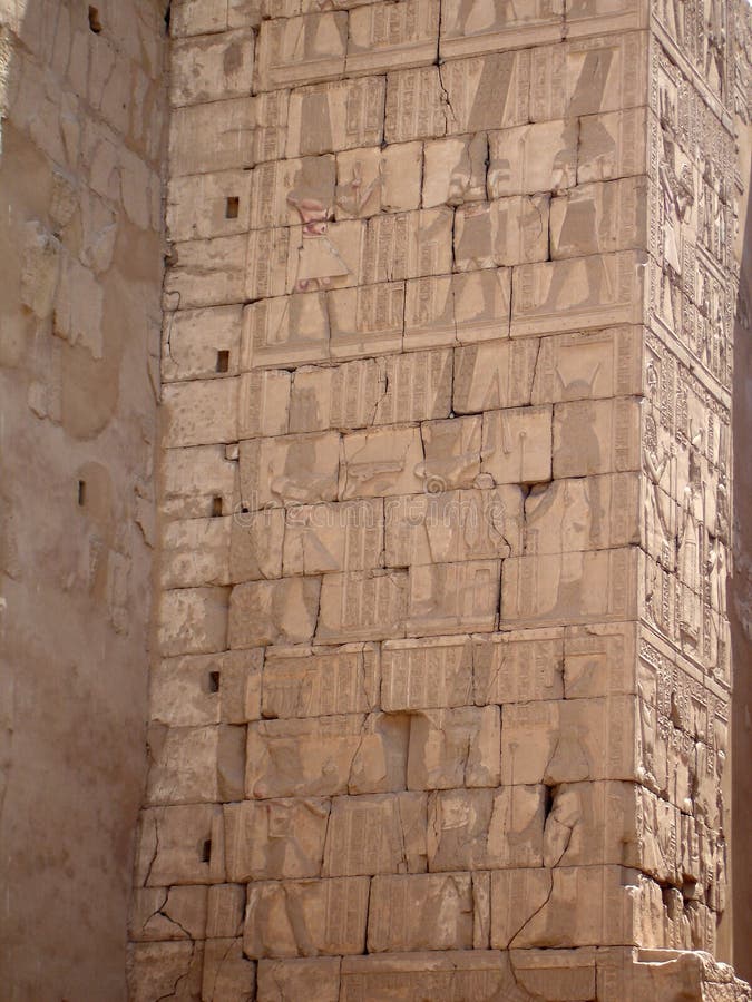 Egyptian Fresco.Texture and Background. Stock Image - Image of ancient ...