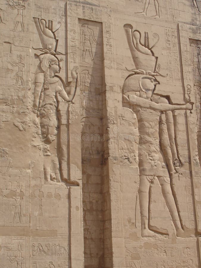 Egyptian Fresco.Texture and Background. Stock Photo - Image of ...