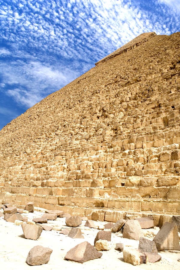 Egyptian Great Pyramids stock image. Image of exterior - 5319221