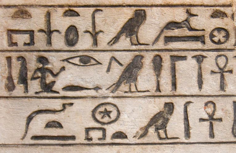 1,096 Ancient Egyptian Hieroglyphs Symbols Stock Photos - Free ...