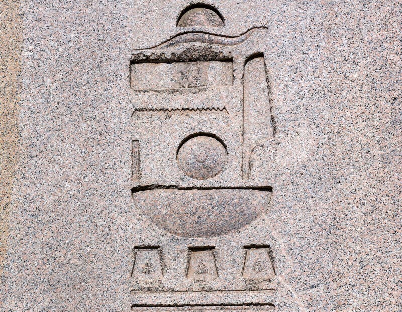 Egyptian hieroglyphs stock image. Image of hieroglyphic - 77037981