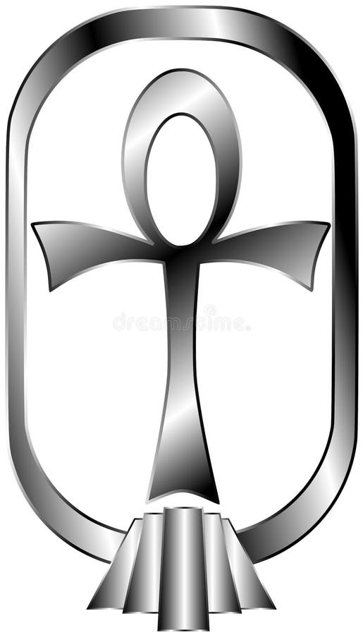 Egyptian Key of life stock vector. Illustration of religion - 33824548