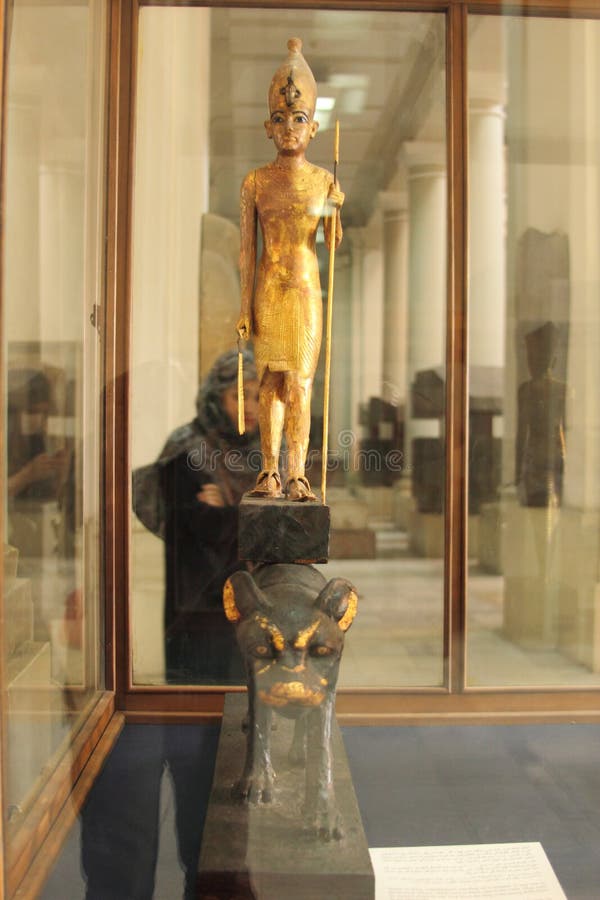 The Egyptian Museum from Inside in Cairo in Egypt in Africa Editorial ...