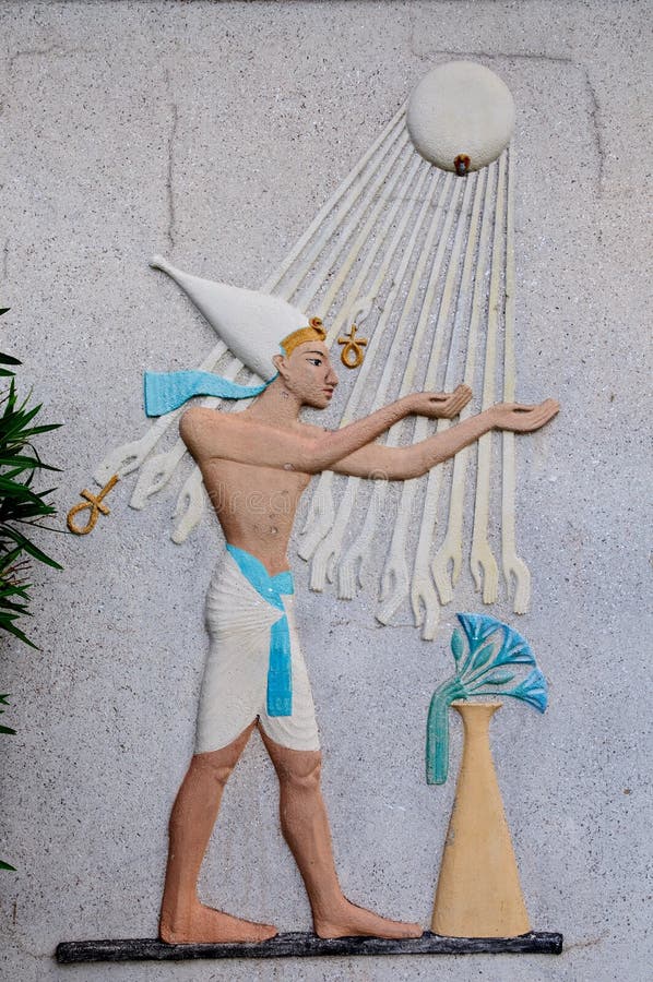 Egyptian Painted Relief Picture. Image: 6639705