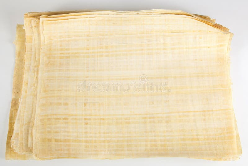 Egyptian Papyrus Advertising Space Stock Photo - Image of handmade ...