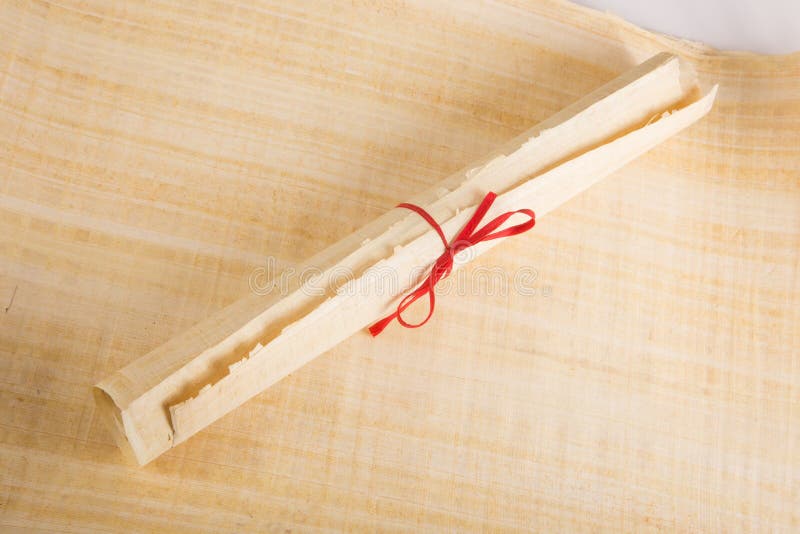 Egyptian papyrus message stock image. Image of objects - 36805031