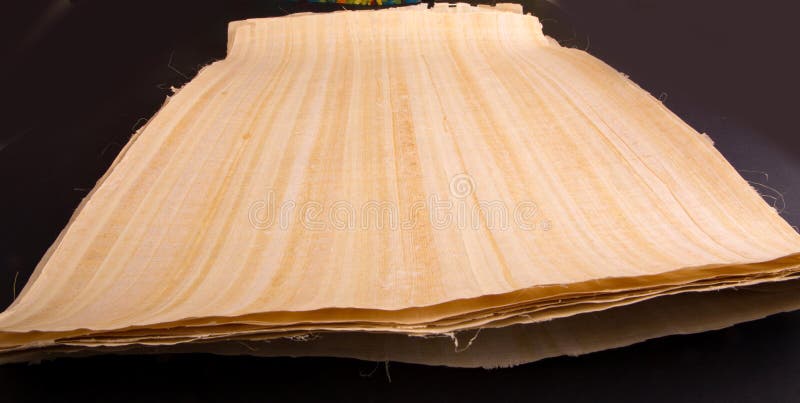 Egyptian papyrus roll stock image. Image of frame, coiled - 36773631