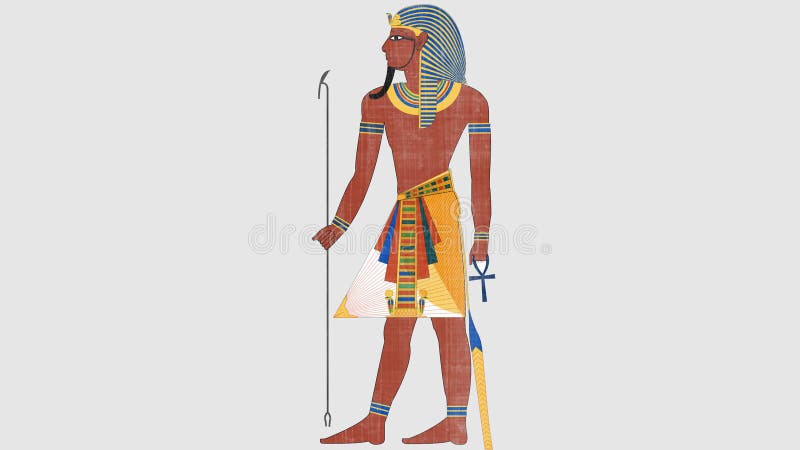 Egyptian Sun God Ra in Alpha Channel Stock Footage - Video of ...