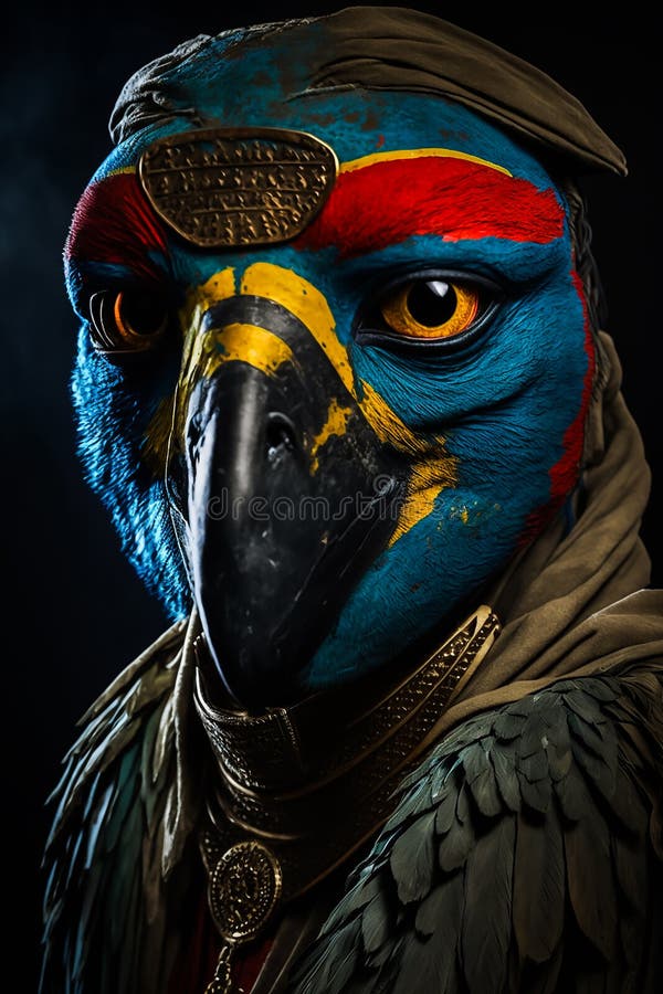 Golden Eagle Face Stock Illustrations – 339 Golden Eagle Face Stock ...