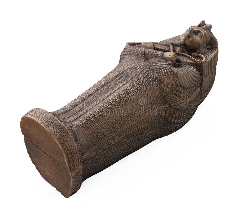 Egyptian Pharaoh Mummy Coffin Isolated Stock Illustration Illustration Of Mummy Render 150982698