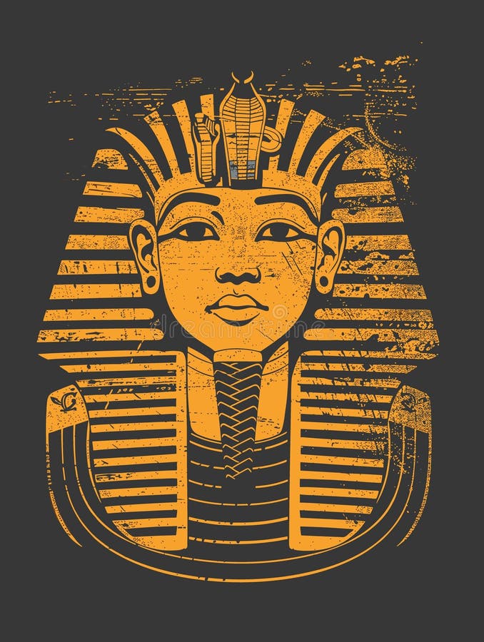Egyptian Pharaoh. Vector Illustration of an Egyptian Pharaoh Stock ...
