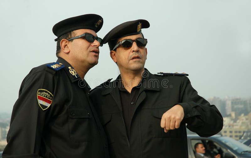 Egyptian Police Officers editorial image. Image of body - 18087805