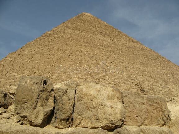 Egyptian Pyramid stock photo. Image of egyptian, cairo - 4001192