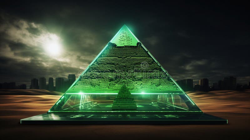 Pyramid Ai Generated Stock Illustrations – 10,577 Pyramid Ai Generated ...