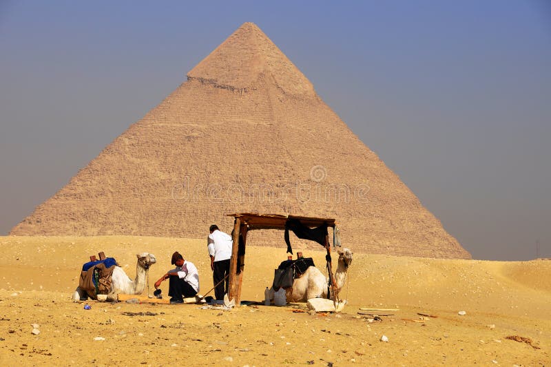 Egyptian pyramids editorial stock photo. Image of sightseeing - 69540768