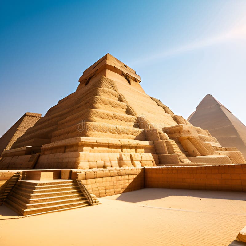 Egypt Scenery Ancient Civilization Ruins Building Tourist Resort Stock ...