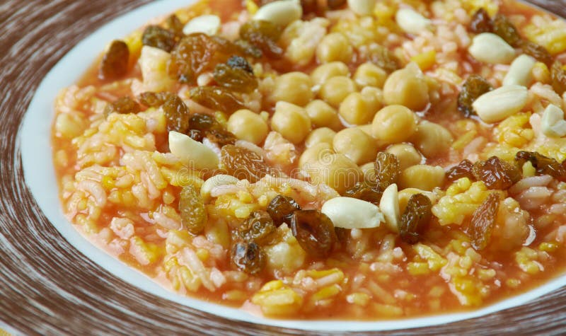 Egyptian rice dish stock image. Image of close, egyptian - 15380425